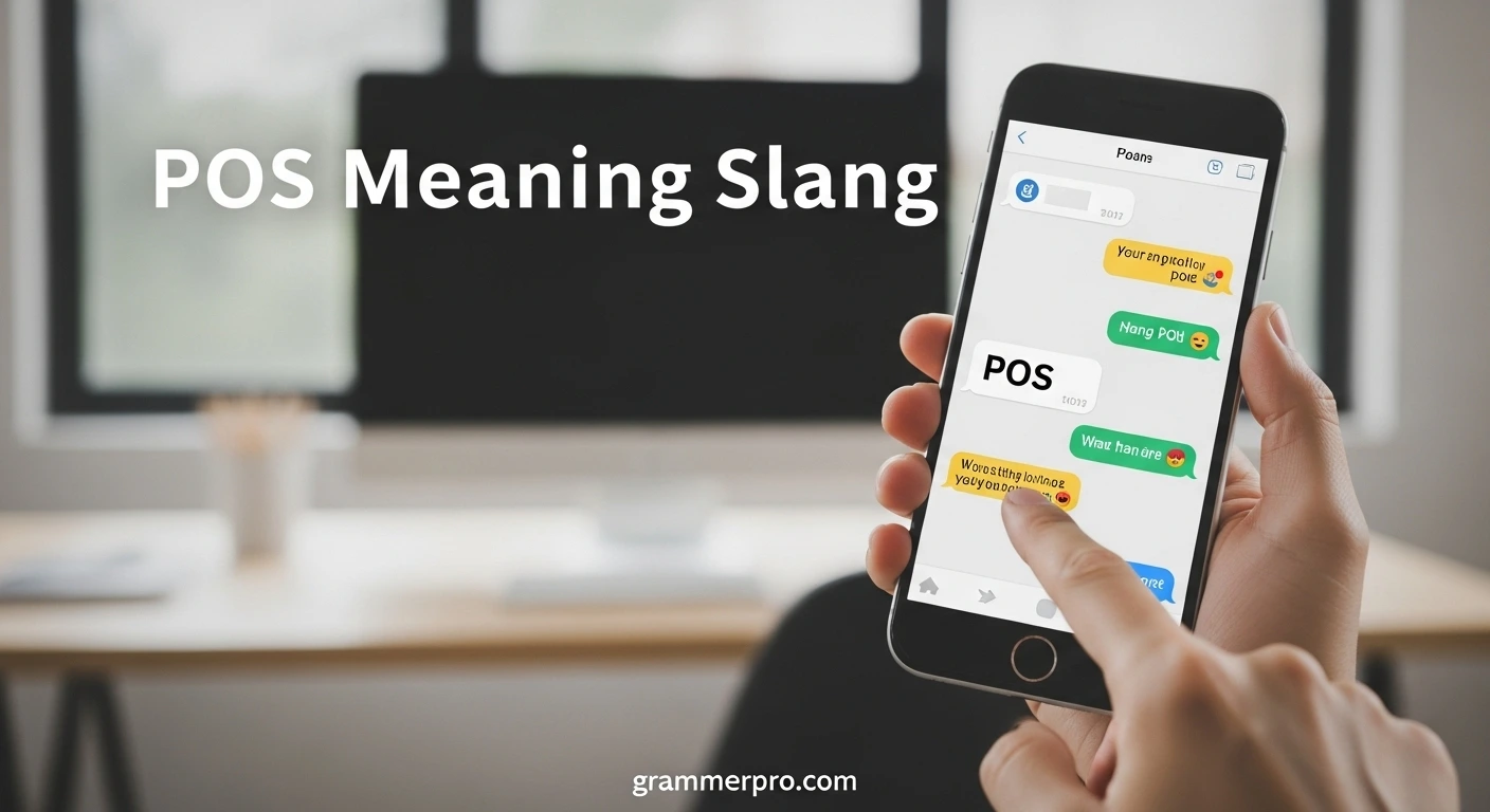 POS Meaning Slang: What It Really Means in Texting & Online Chats ...
