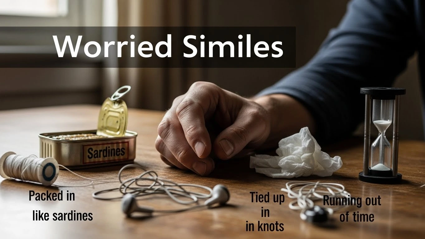 Worried Similes - Grammer Pro